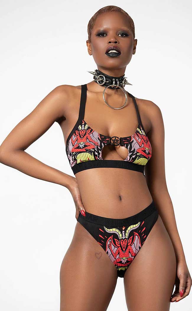 Killstar Devil Incarnate Bralet | Shop Plus Size Lingerie Australia