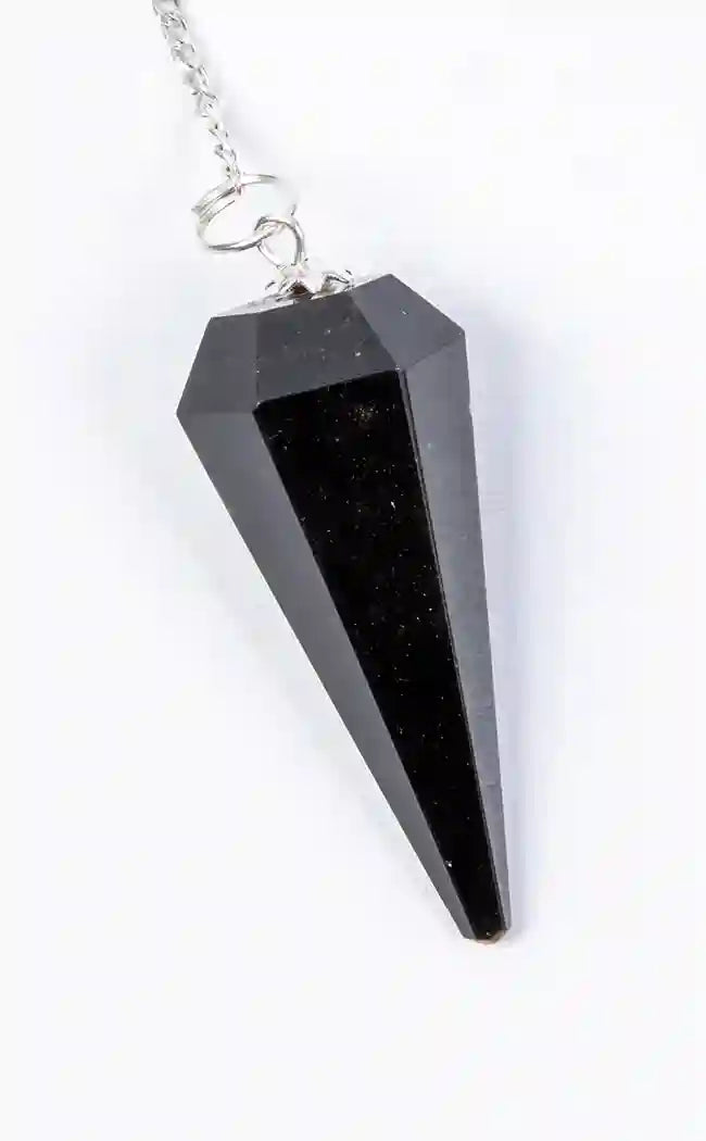 Faceted Obsidian Pendulum | Shop Crystals & Divination in Australia