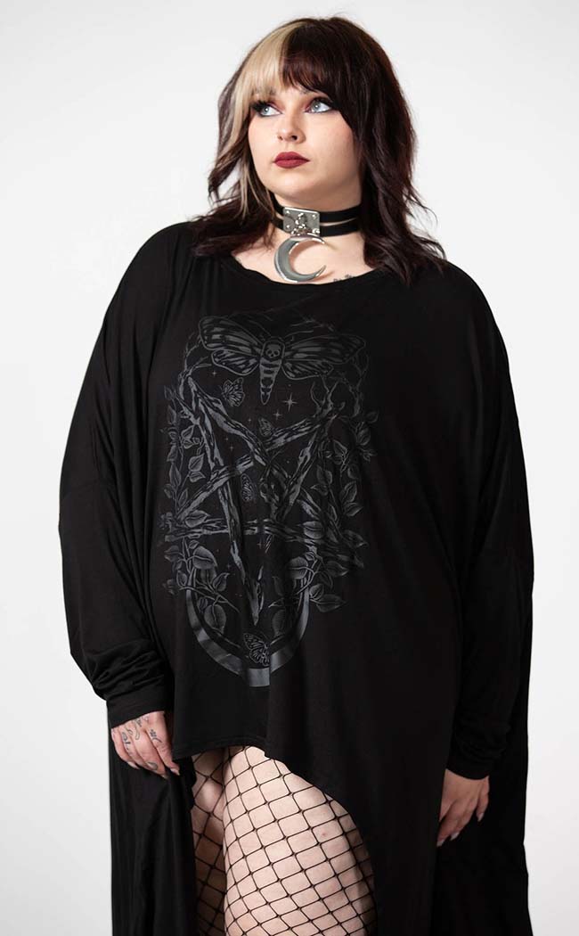 Lunar Oversized Top | Killstar Australia | Witchy Gothic Clothing