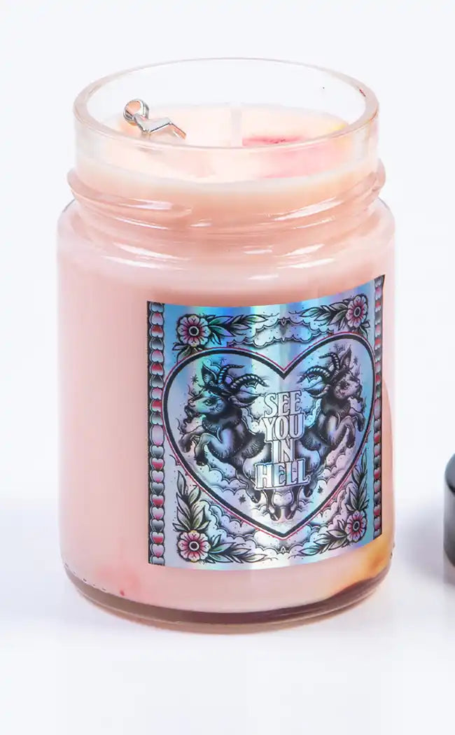 See You In Hell Buried Treasure Candle | Witchy Decor Australia