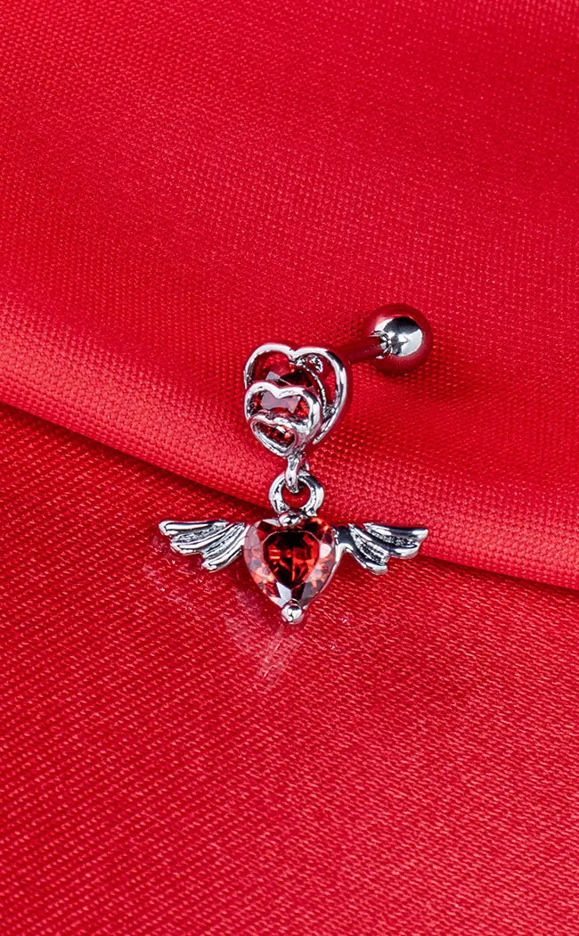 Cartilage Barbell - Cupid | Gothic Body Piercings