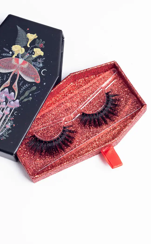 Coffin False Lashes | Fluffy Moth | Alt Cosmetics Australia