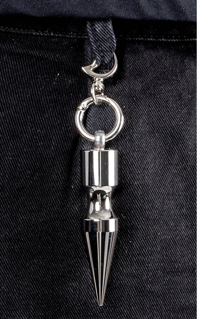 Damage Control Spike Key / Belt Stainless Steel Chain