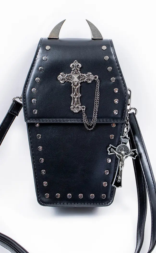 Dead Awakening Coffin Bag | Gothic Accessories | Afterpay