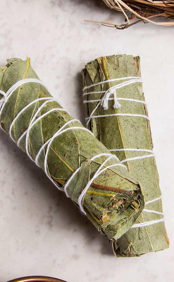 Eucalyptus Smudge Stick as a White Sage Smudging Alternative