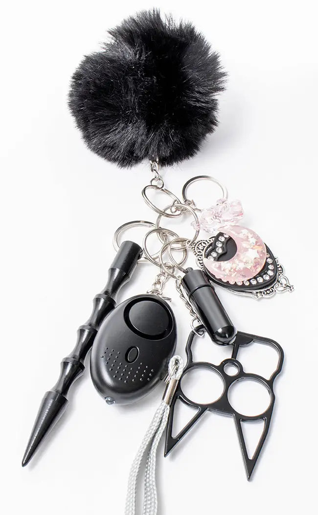 Fight Evil Utility Keychain - Black | Gothic Gifts & Accessories