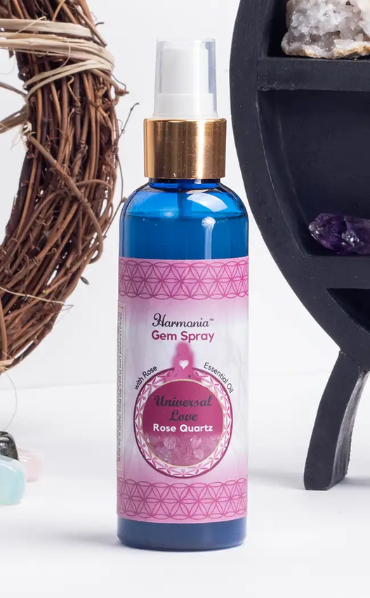 Gem Sprays | Universal Love, Rose Quartz | Witchcraft Supplies Australia