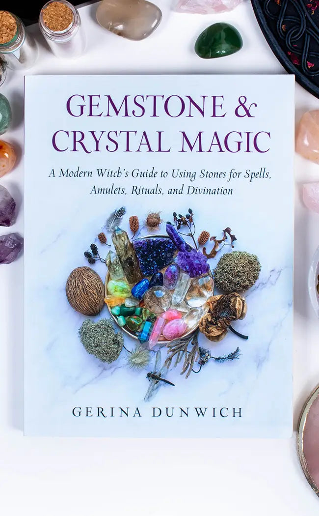 Gemstone & Crystal Magic: A Modern Witch's Guide by Gerina Dunwich