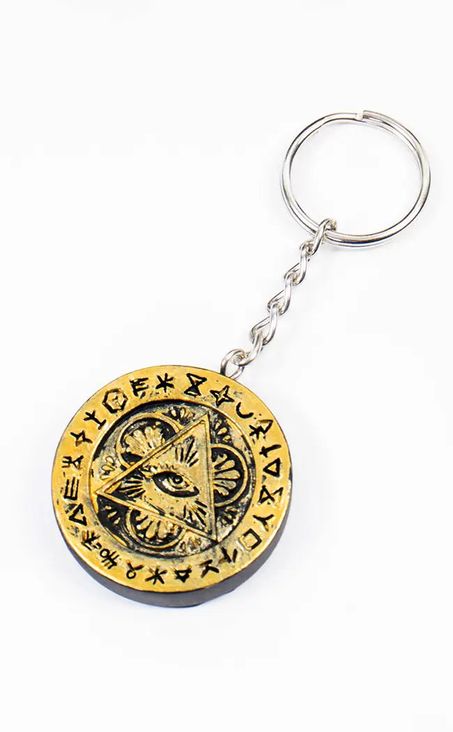 Gothic Keyrings | Eye Of Horus | Tragic Beautiful