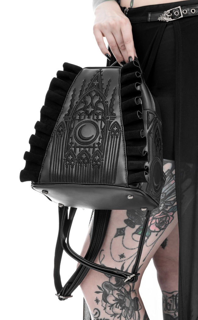 Midnight Moon Black Backpack Restyle