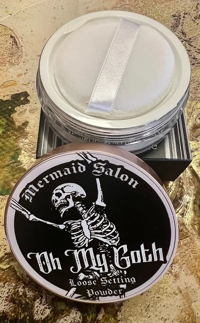 Oh My Goth! Loose Matte Velvet Setting Powder | Gothic Cosmetics