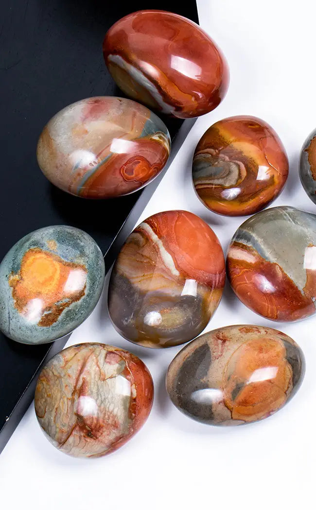 Polychrome Jasper Palm Stone | Shop Rare & Unusual Crystals Australia