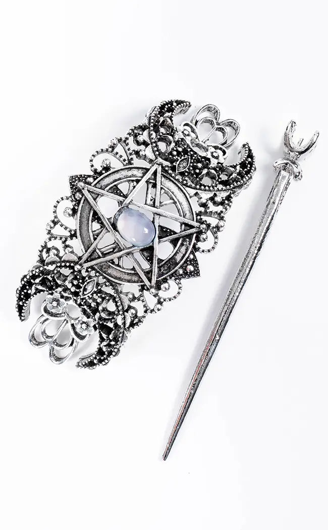 Priestess Hair Pin | Gothic Jewellery & Accessories Australia
