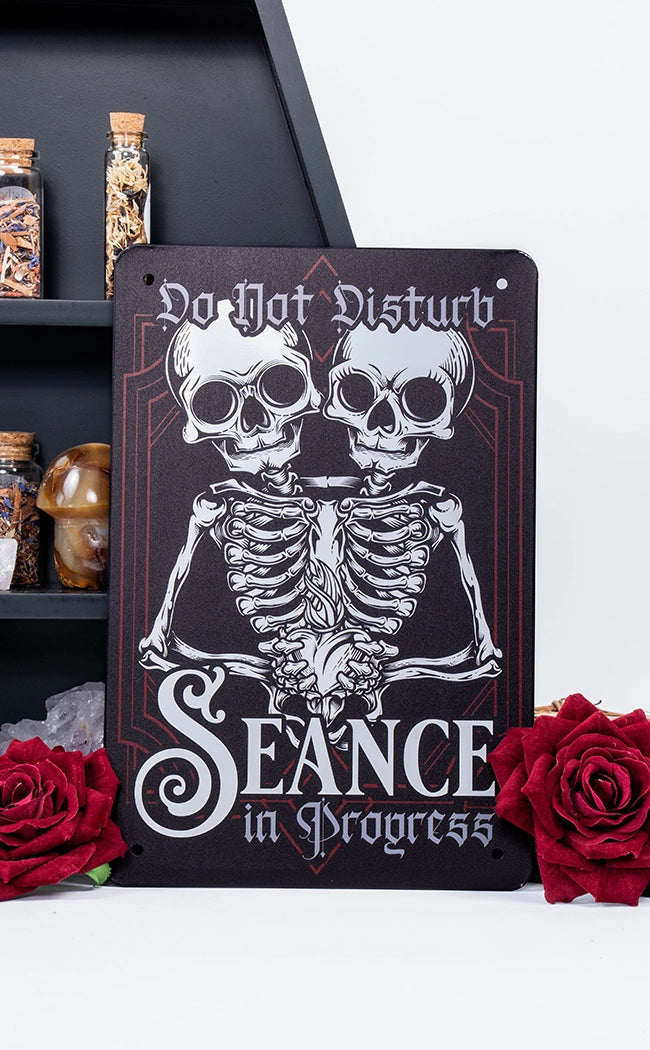 Seance In Progess Tin Sign