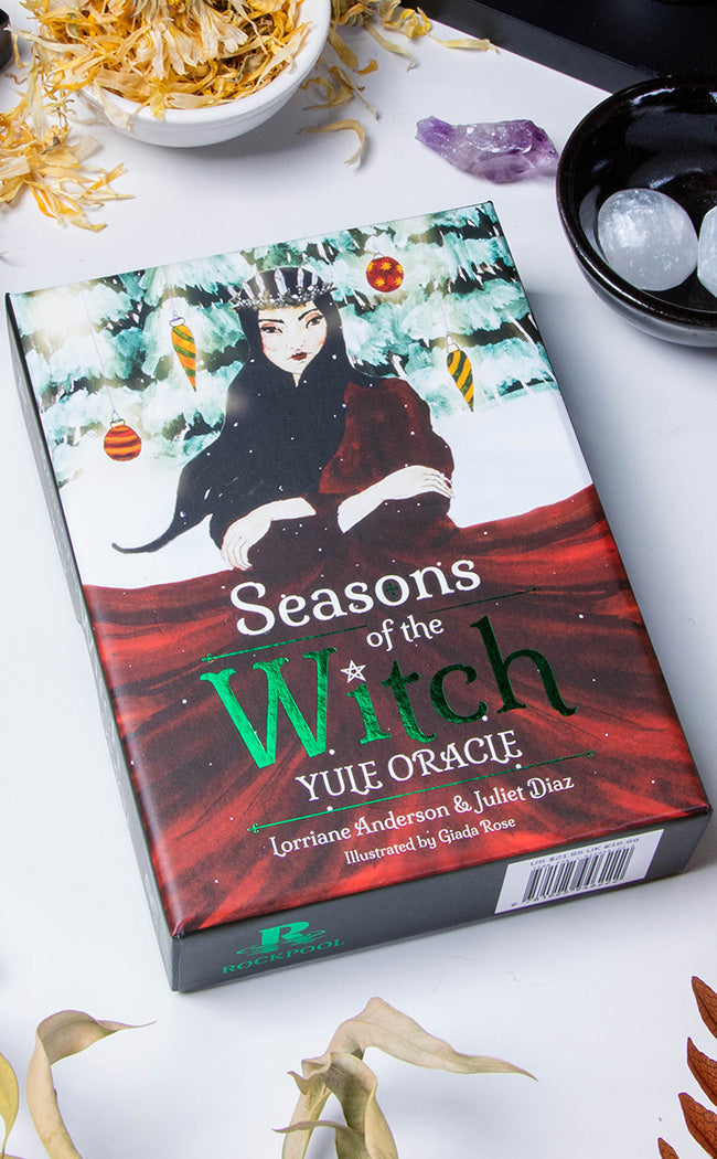 Seasons of The Witch: Yule Oracle Deck by Lorraine Anderson & Juliet Diaz