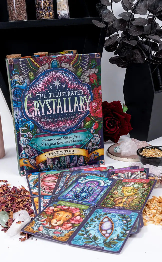 The Illustrated Crystallary | Guidance & Rituals from 36 Magical Gems