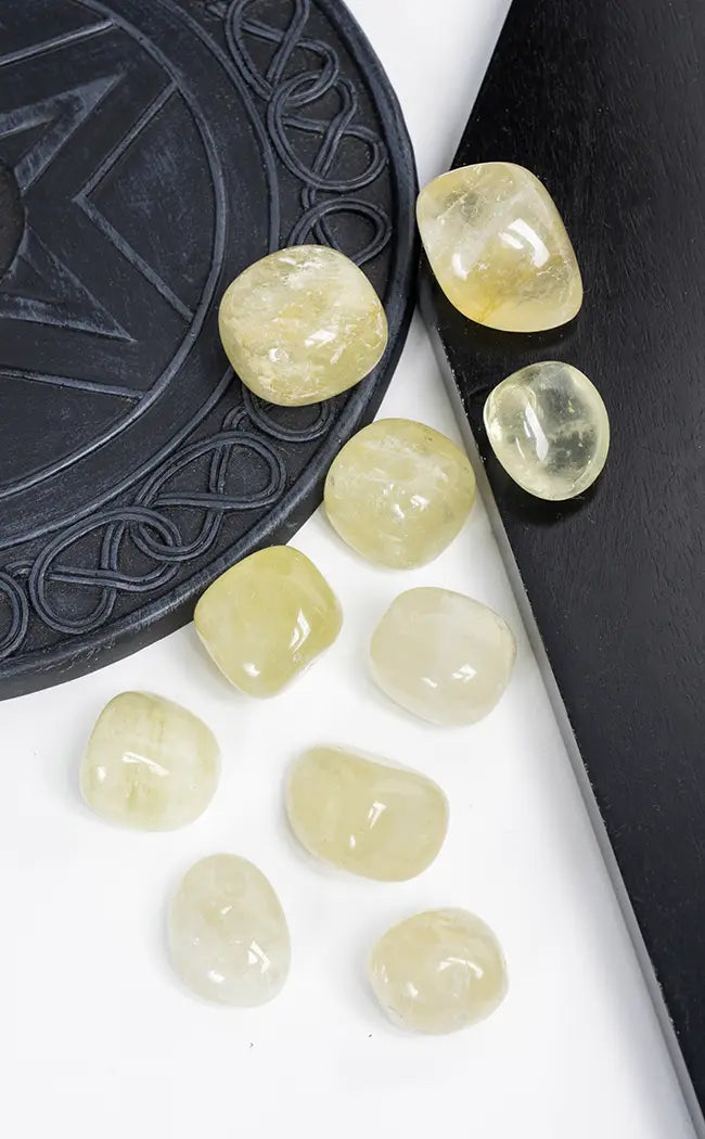 Lemon Quartz Tumble Stones | Shop Towers, Spheres, Clusters
