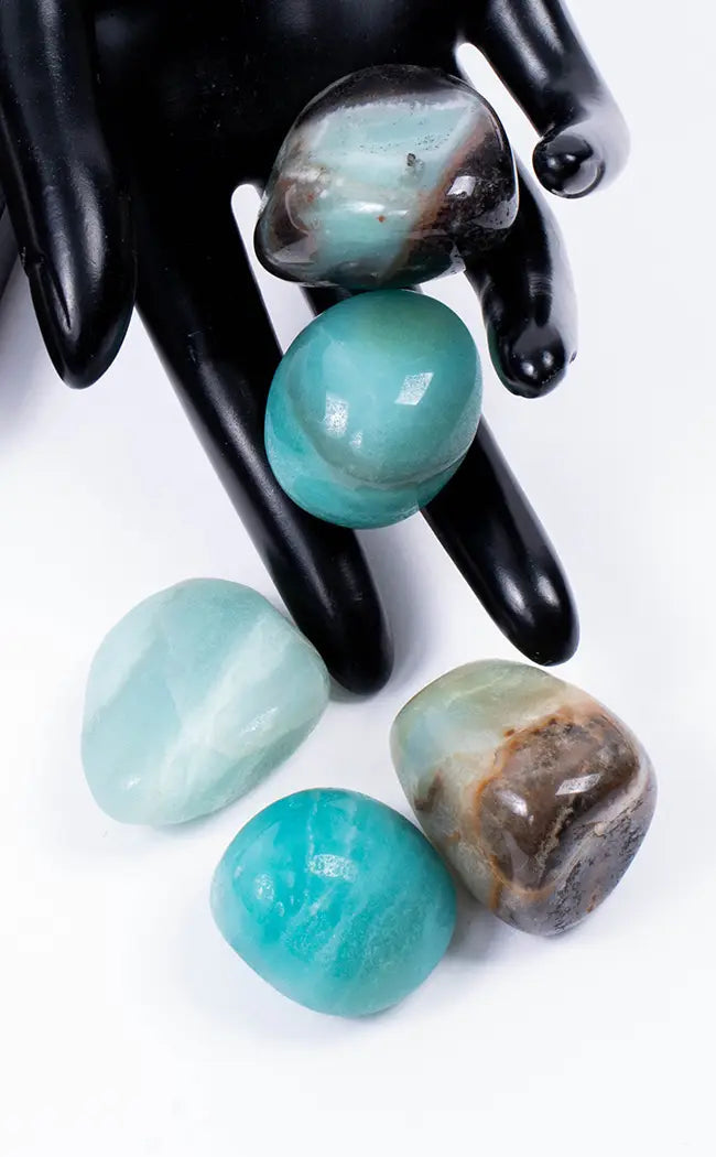 Tumbled Stones | Caribbean Calcite | Witchy Crystals & Energy Healing