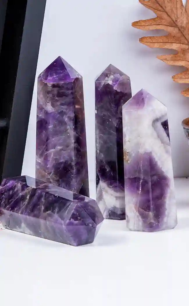 Amethyst Generator Polished Point | Crystals & Witchcraft Supplies