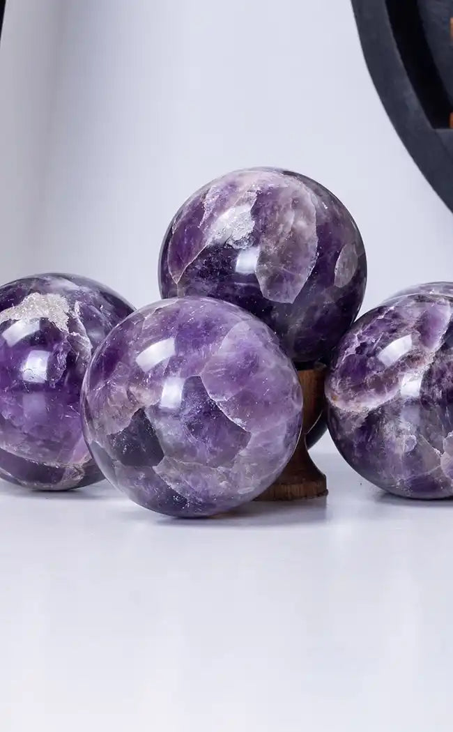 Amethyst Spheres | Crystal Ball | Crystal Towers, Points, Tumbles