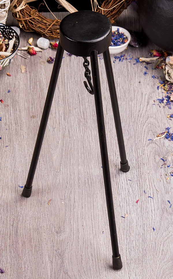 Wicca & Witchcraft | Black Metal Cauldron Stand