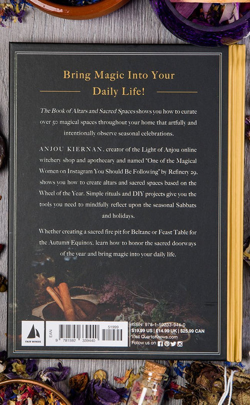 Book of Altars and Sacred Spaces by Anjou Kiernan