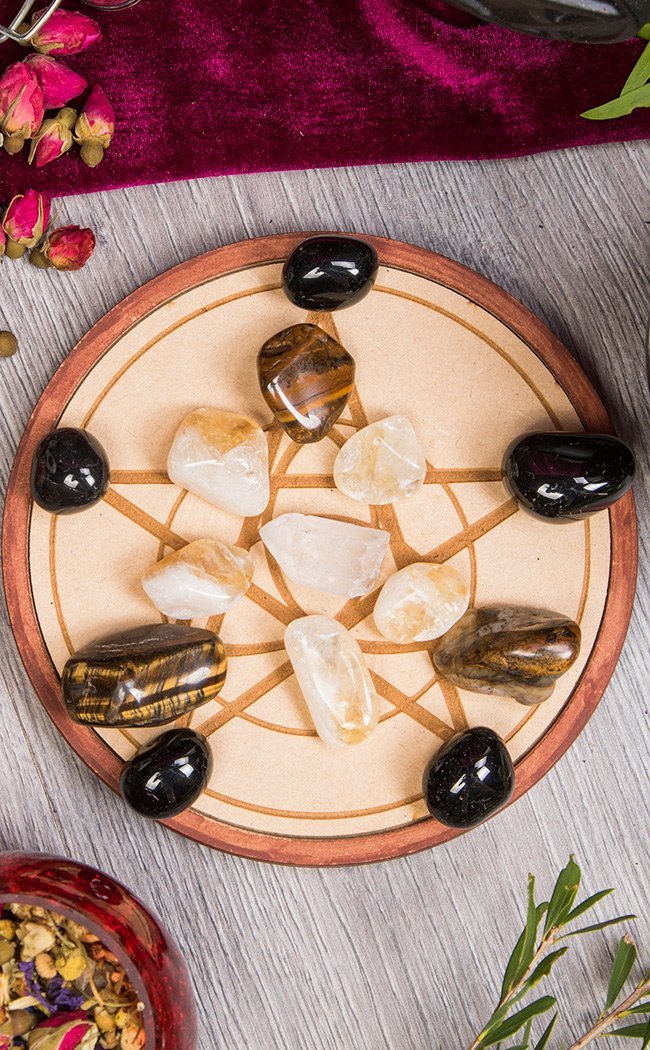 Crystal Grid for Protection