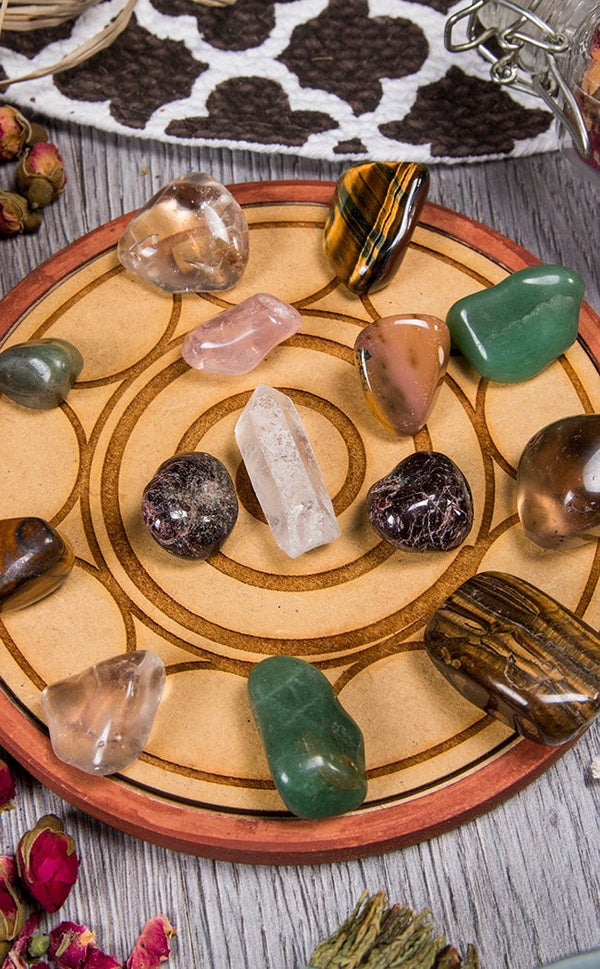 Pagan & Wicca Altar Tools | Crystal Grid for Success | Afterpay & Zip