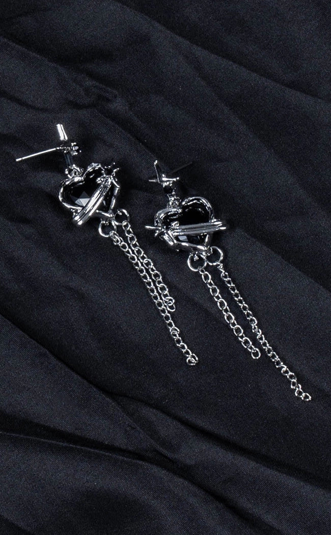 Cursed Hearts Earrings