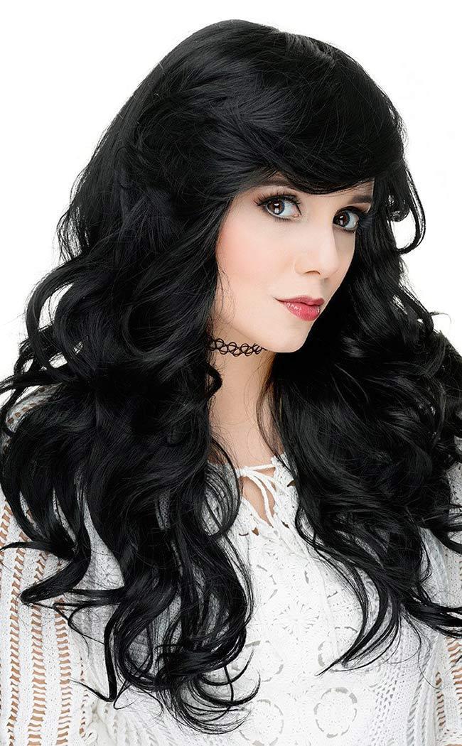 Rockstar Wigs | Emmeline Vamp Black Wig