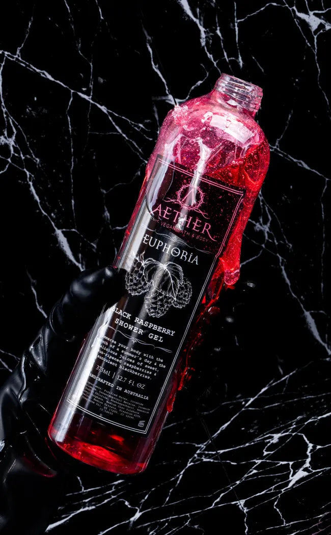 Euphoria Black Raspberry Shower Gel by Aether