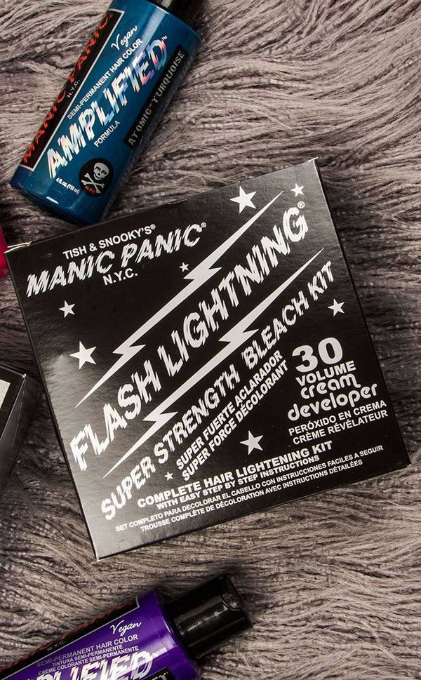 Manic Panic Australia | Flash Lightning 30 Vol Bleach Kit | Hair Dye