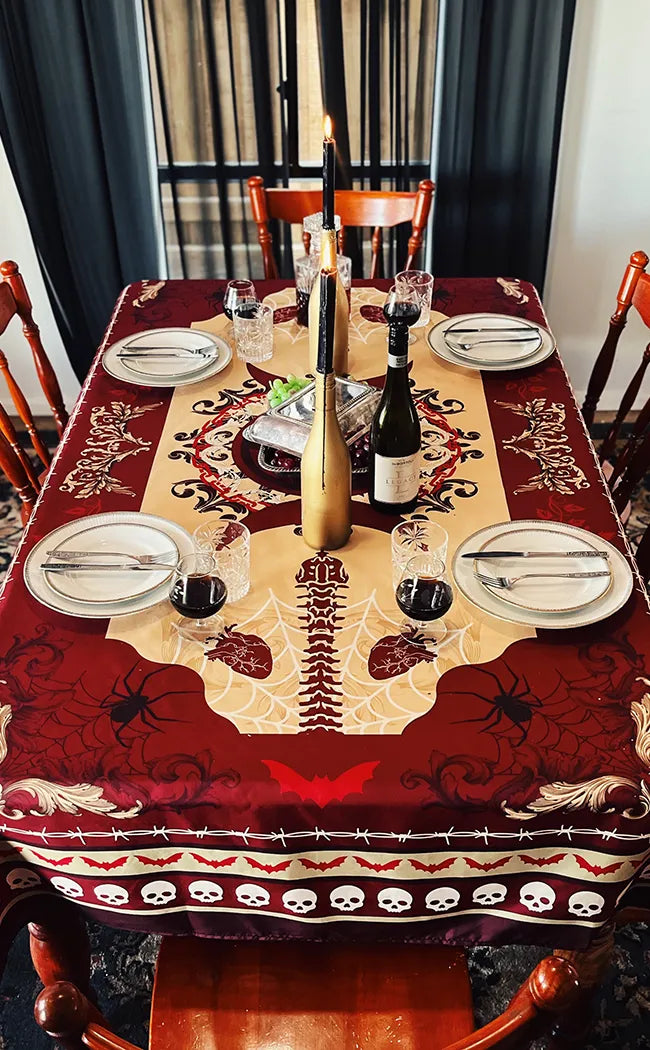 Gothic Persian Maximalist Table Cloth
