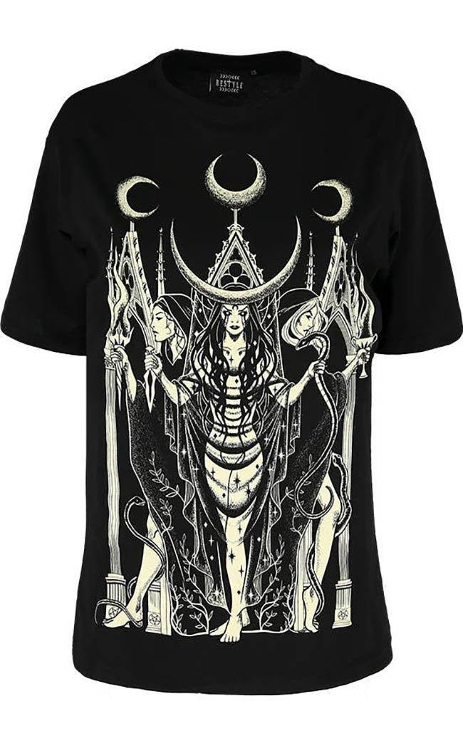 Restyle Australia | Hecate Oversized T-shirt | Alt Gothic Clothing