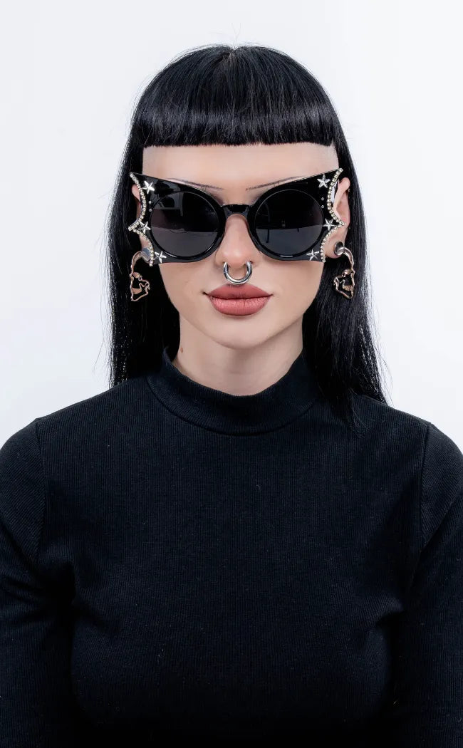 Lil' Batty Sunglasses | Alt Gothic Summer Looks | Gothic Sunglasses