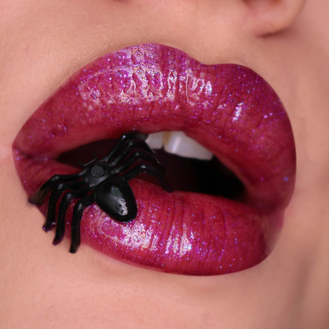 Lime Crime | Poison Cherry -Purple Glitter Wet Cherry Lip Gloss