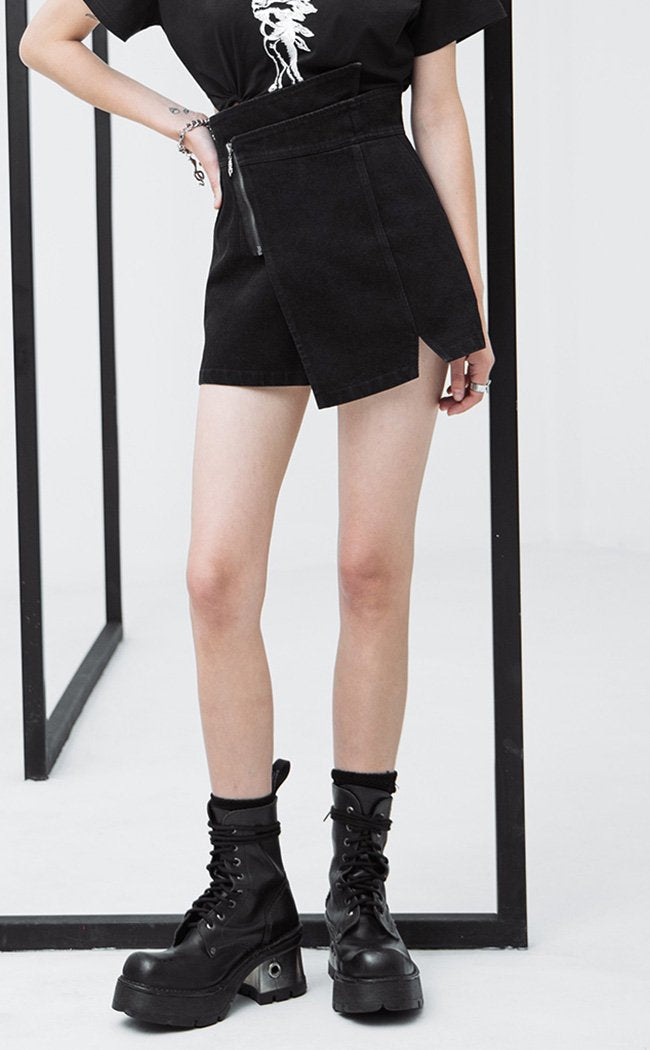 Punk Rave Australia | Reckless Denim Shorts | Alternative Clothing