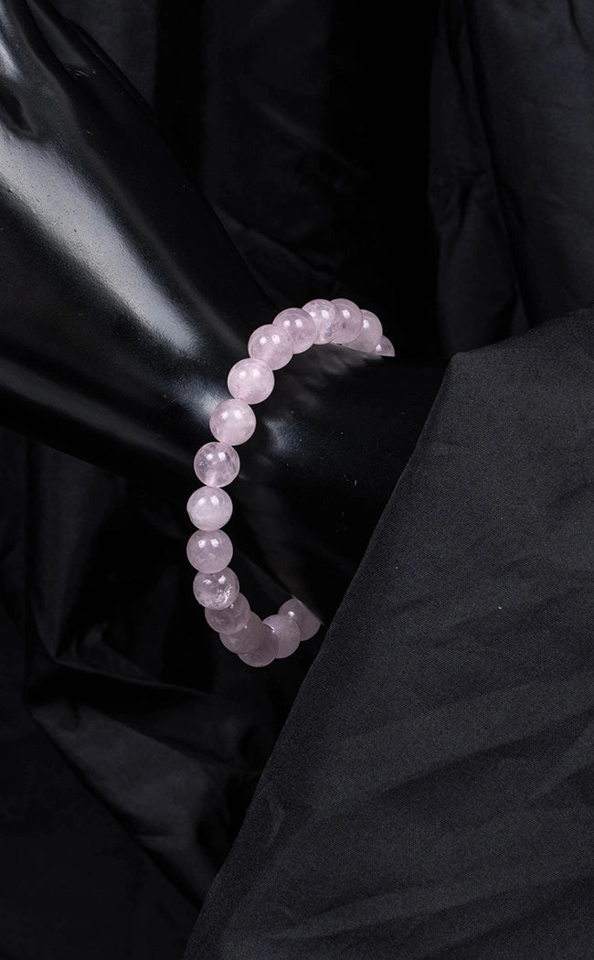 Rose Quartz Beaded Bracelet | Crystals & Energy Healing Australia