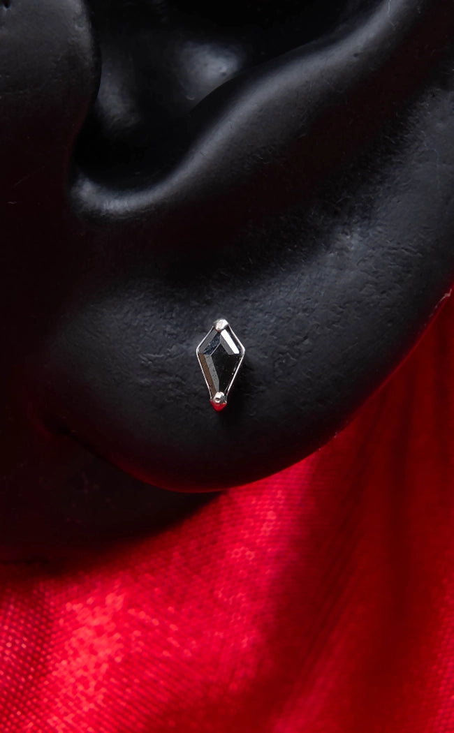 Titanium Internally Threaded Top | Diamond [Black]