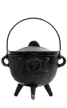 Triple Moon Tripod Cauldron