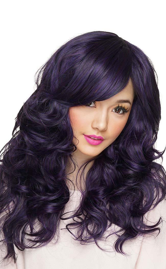 Rockstar Wigs | Valentine Vamp Plum Wig