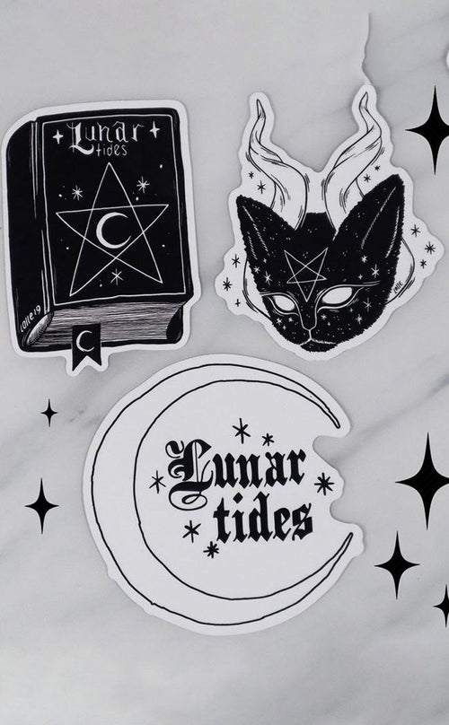 Lunar Tides Australia | Witch Gang Sticker Pack | Witchy Gothic Gifts