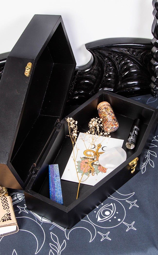Aeternal Coffin Shadow Box | Shop Gothic Homewares - Tragic Beautiful