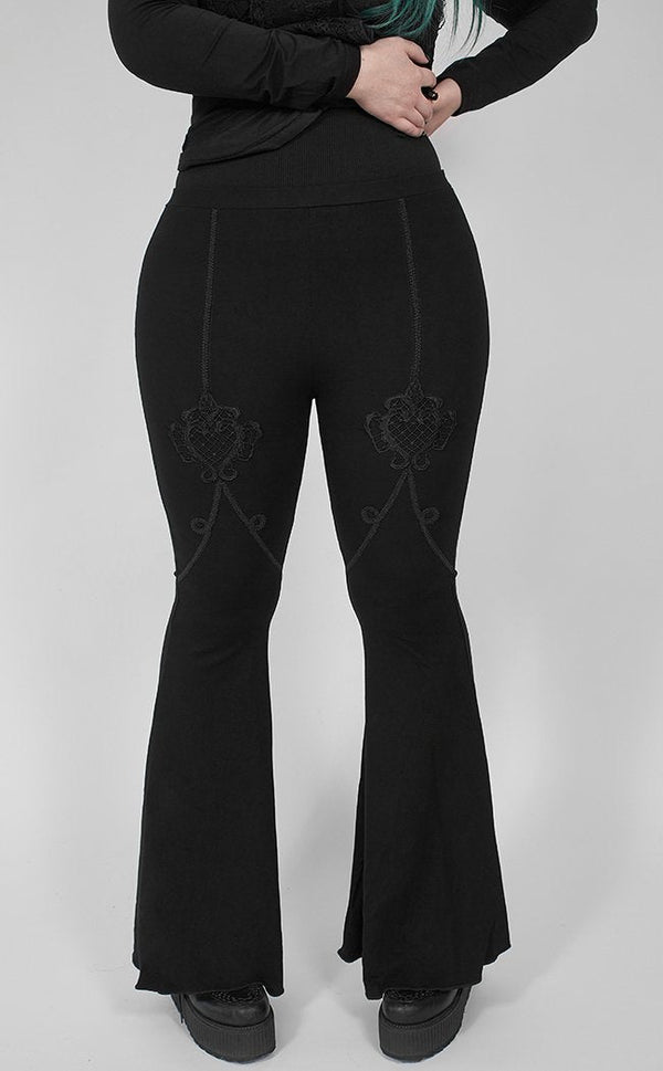 Punk Rave Australia | Alchemist Velvet Flares | Plus Size Clothing