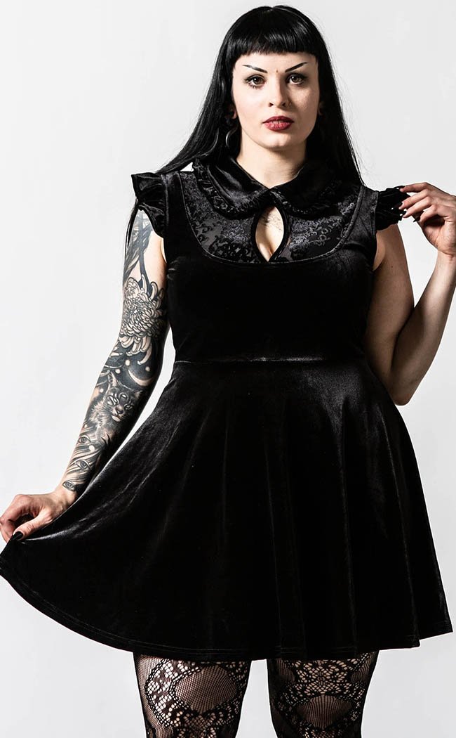 Amaymon Collar Dress | Killstar Australia | Gothic Formal Clothing