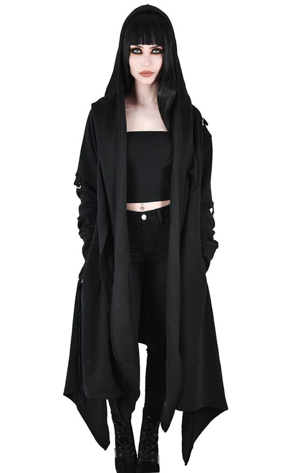 Killstar Australia | Assassins Hooded Cardigan | Gothic Outerwear