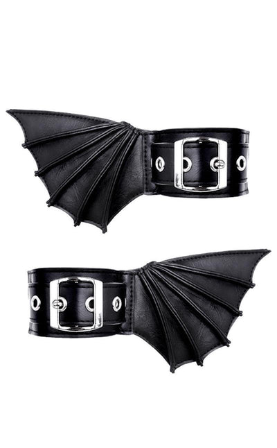 Bat Wing Wrist & Ankle Cuffs | Gothic Accessories Restyle Australia