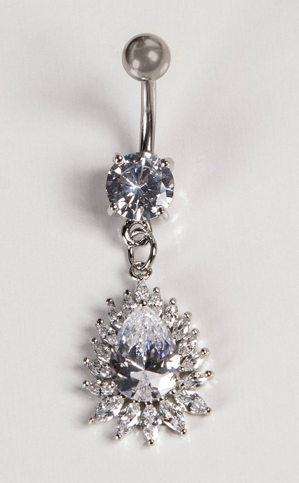 Blooming Teardrop Navel Ring | Alternative Jewellery | Australia