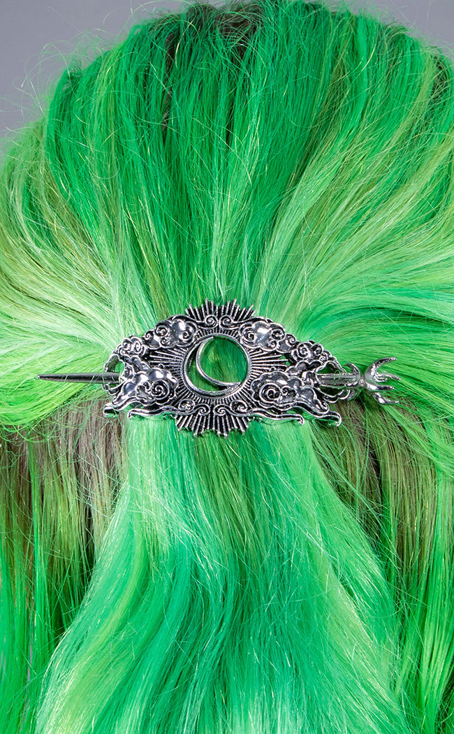 Celestial Hair Pin | Gothic Jewellery & Hair Accessories Australia