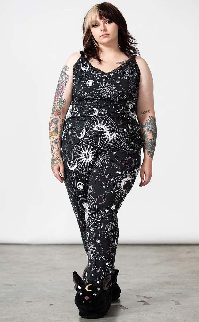 Cosmos Lace Cami | Killstar Australia | Plus-Size Gothic Sleepwear